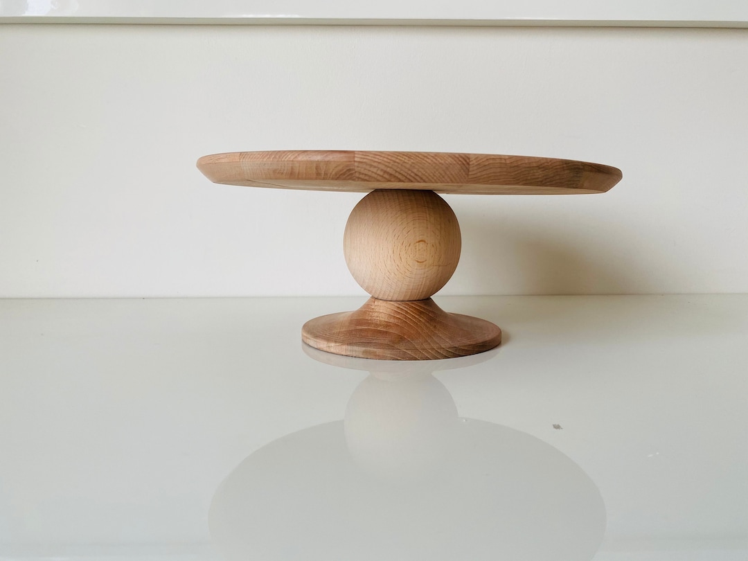 Wooden Cake Carrier, Riser, Wooden Cake Pastry Presenter 14-16-18-20-22 ...