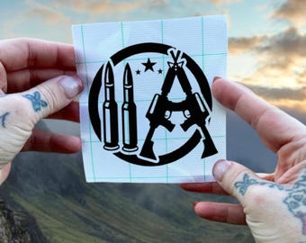 Second Amendment Pistol Vinyl Decal - Etsy