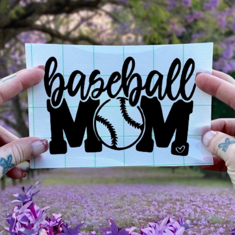 Baseball Mom Decal - Etsy