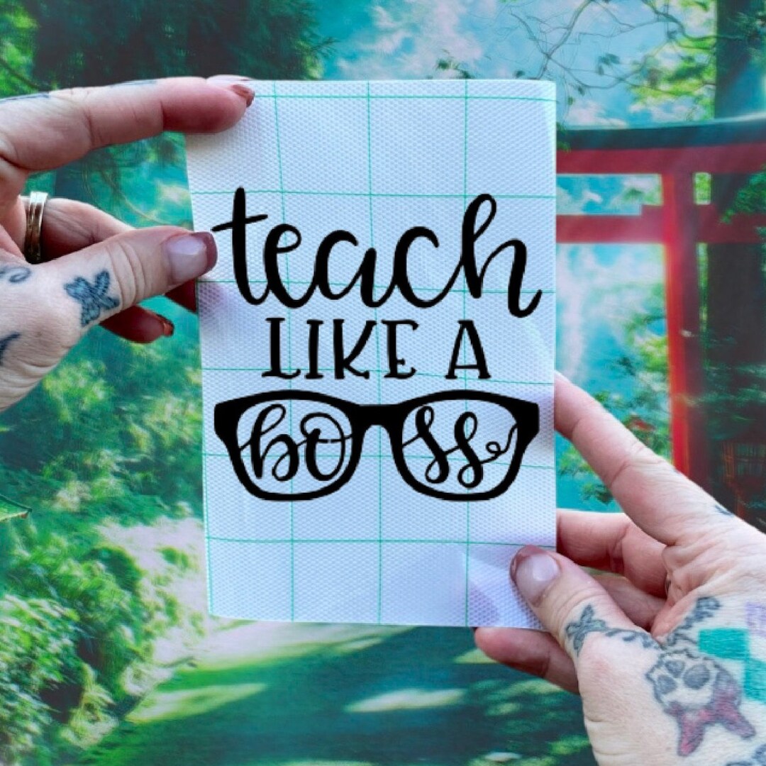 Teach Like A Boss Decal - Etsy