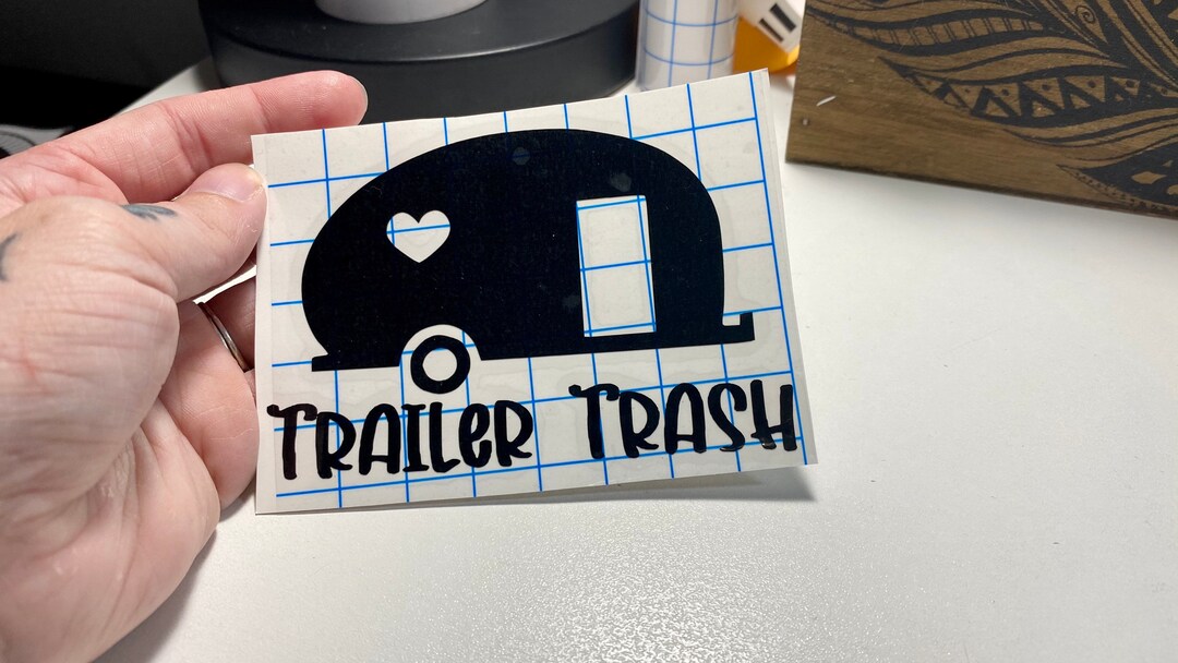 Trailer Trash Decal - Etsy
