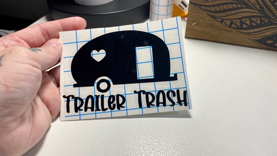 Trailer Trash Decal | Etsy