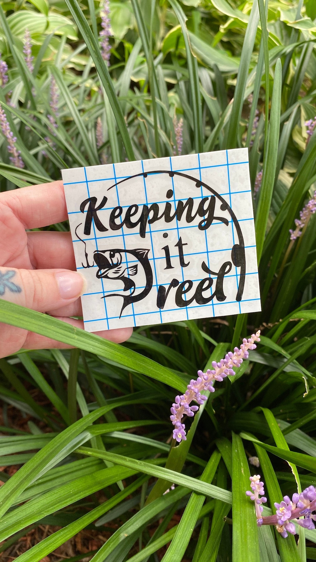 Keeping It Reel Decal - Etsy
