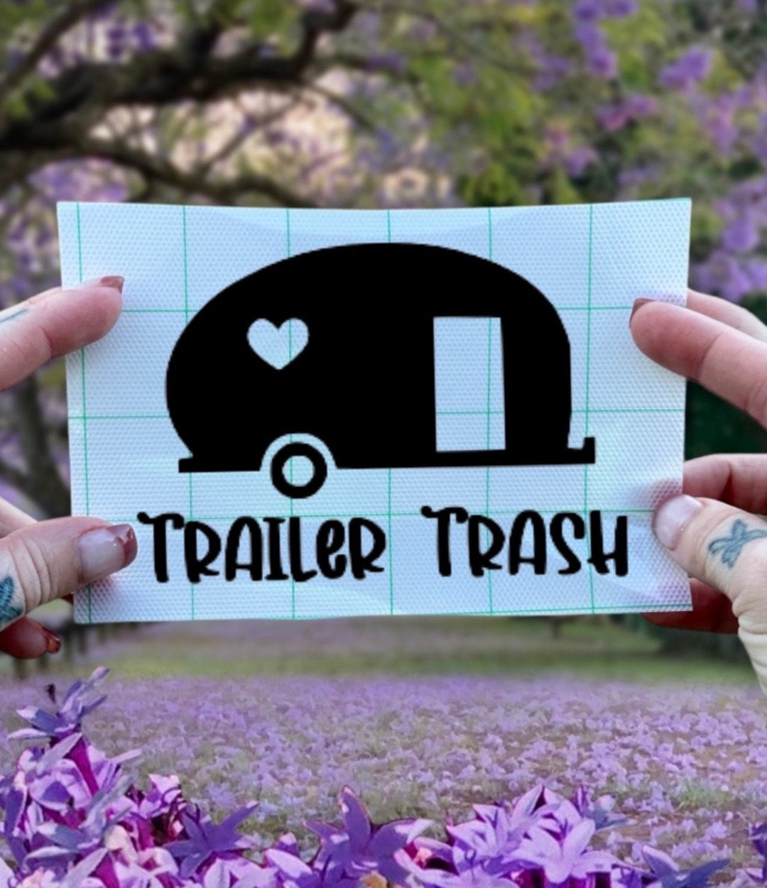 Trailer Trash Decal - Etsy