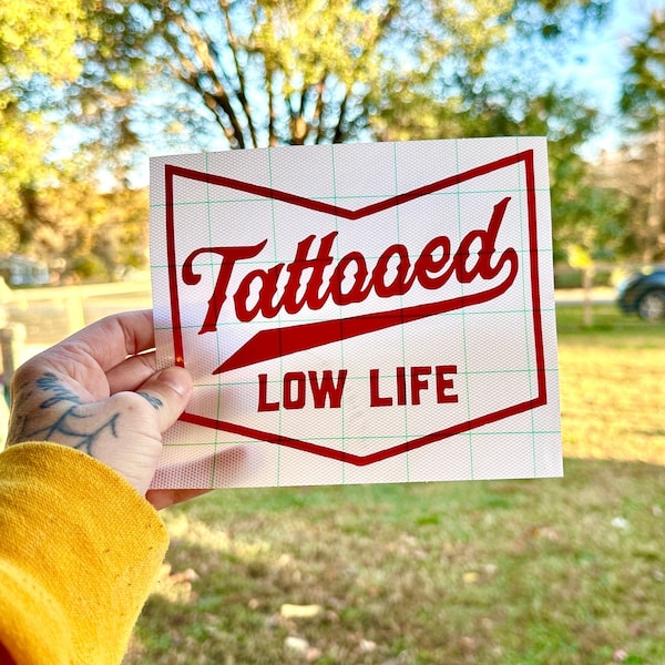 Low Life Decal - Etsy