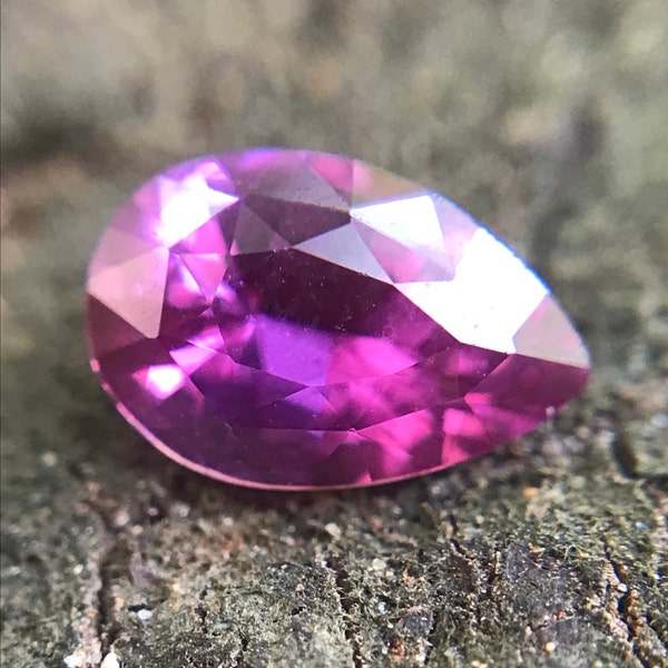 Pear Shape Sapphire - Etsy
