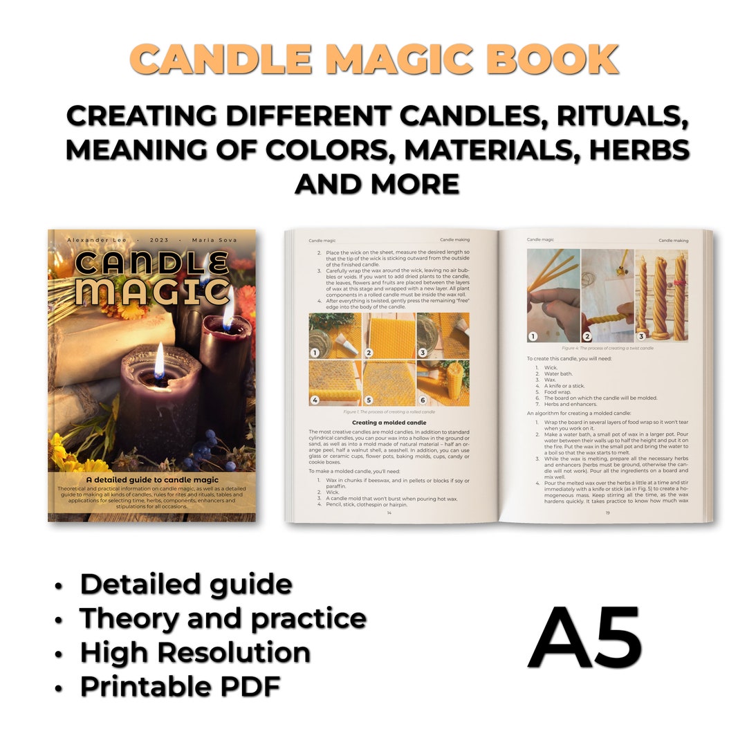 Candle Magic Book for Beginners. Little Book of Candle Magic - Etsy UK