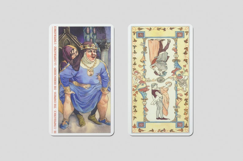 Complete Printable Tarot Deck of Decameron Tarot. Decameron Tarot Deck Printable. Instant ...