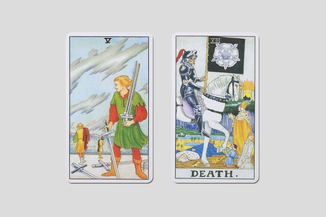 Rider Waite Tarot Deck: 78 Card Printable (digital Download) - Etsy