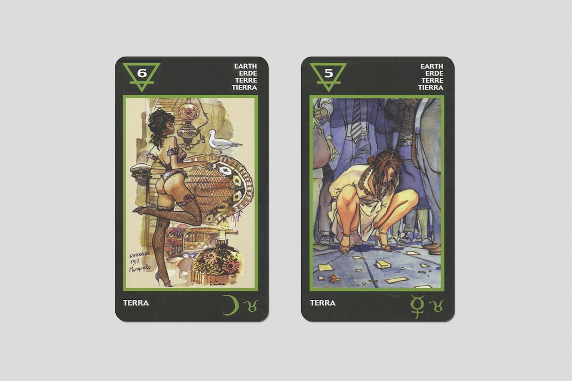 Complete Printable Tarot Deck of Manara Tarot. Manara Tarot Deck ...