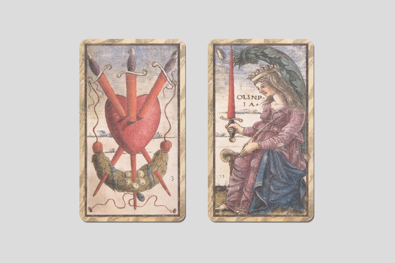 Complete Printable Tarot Deck of Sola Busca Tarot. Sola Busca Tarot ...