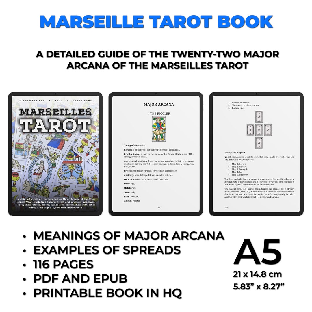 Marseille Tarot Meanings PDF. Marseille Tarot Book. How to Reading the ...