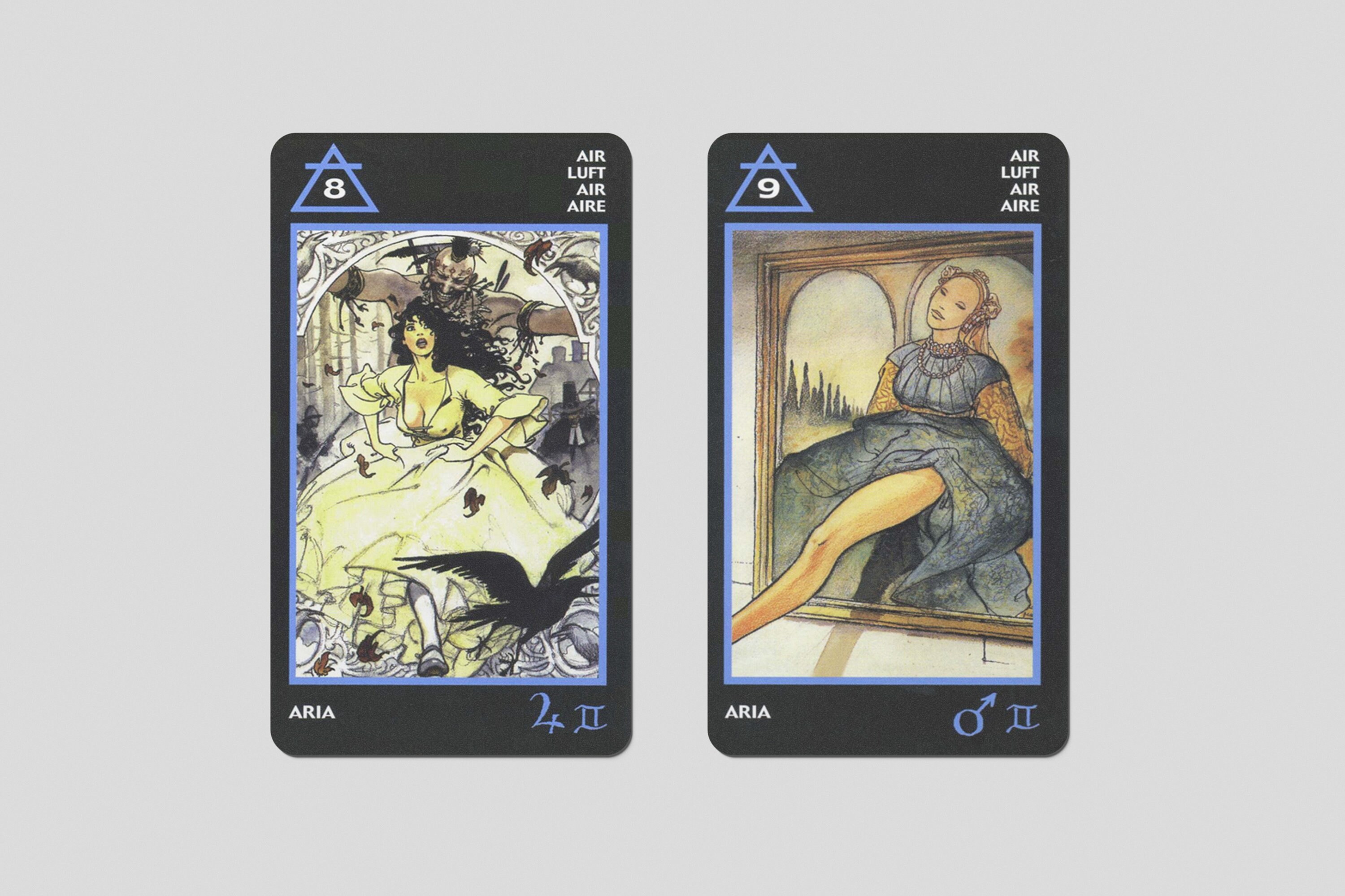 Complete Printable Tarot Deck of Manara Tarot. Manara Tarot Deck ...
