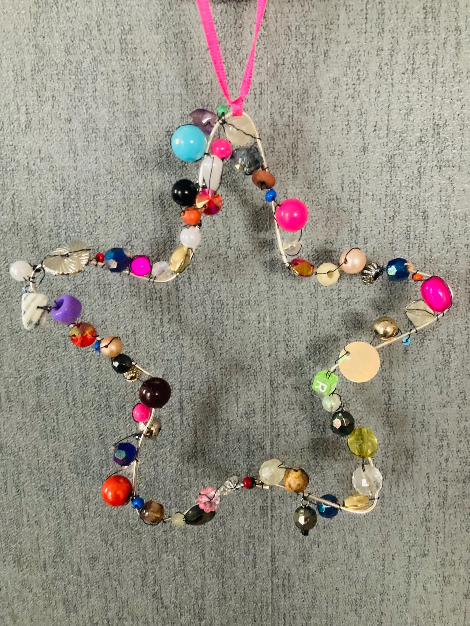 Beaded Wire Star - Etsy