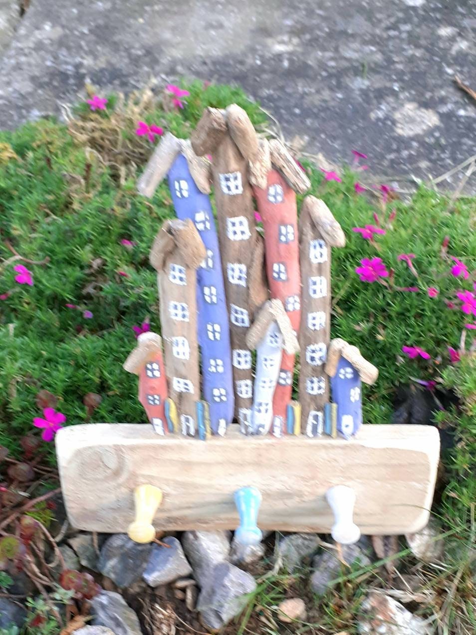 Driftwood Beach Houses Key Rack Hanger Organiser 25cm - Etsy