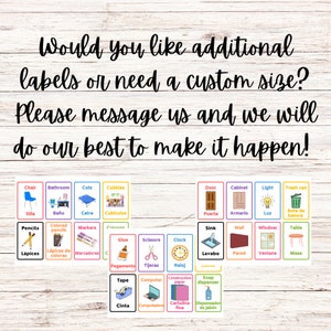 Bilingual Classroom Labels and Rules-spanish and English- Center Labels ...