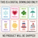Bilingual Flashcards: Days, Months - Spanish & English (printable) - Etsy