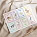 Farm Animals Bilingual Flashcards-spanish and English Printable-study ...