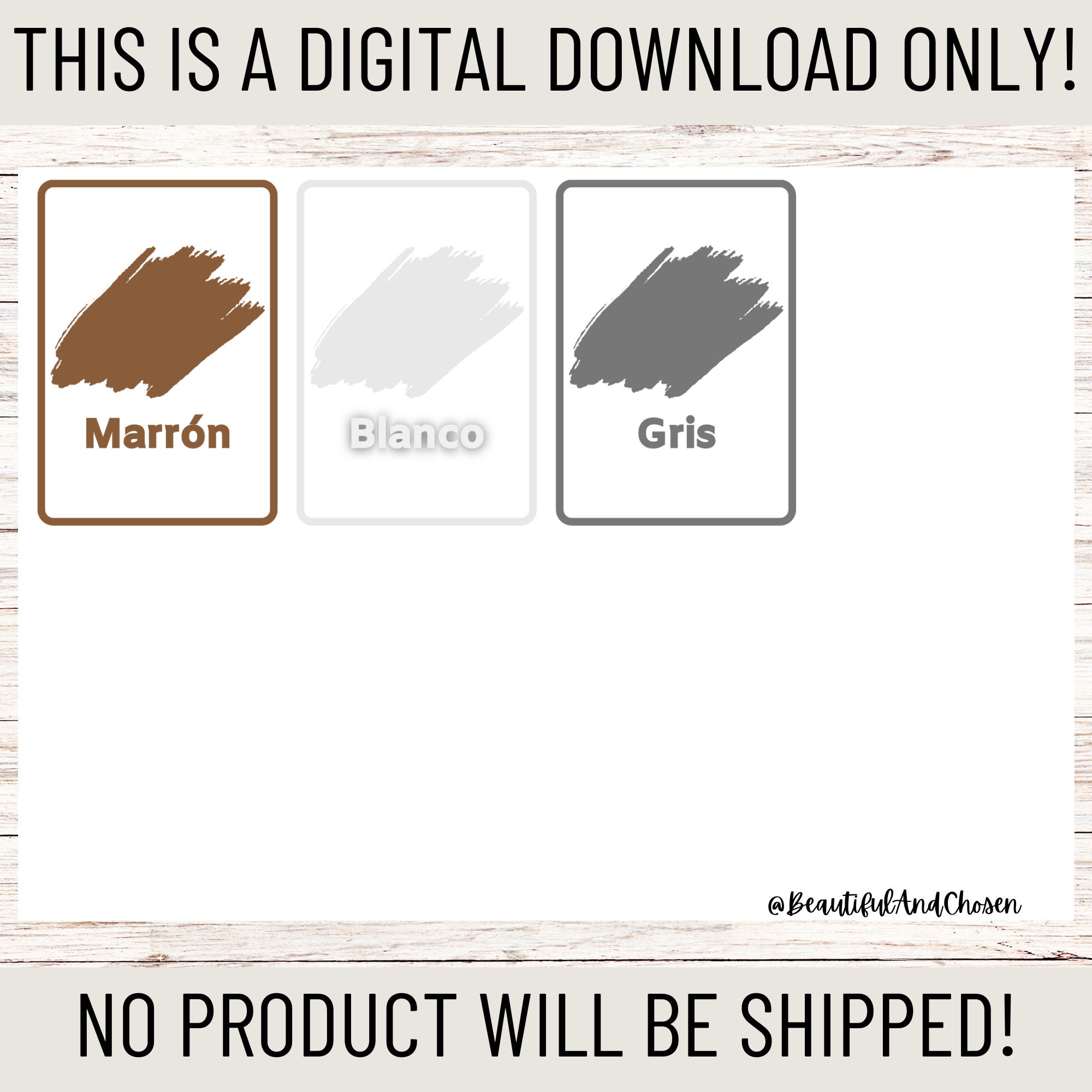 Colors and Shapes Bilingual Flashcards-spanish Printable - Etsy