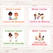 Bilingual Classroom Center Labels-spanish and English- Classroom ...