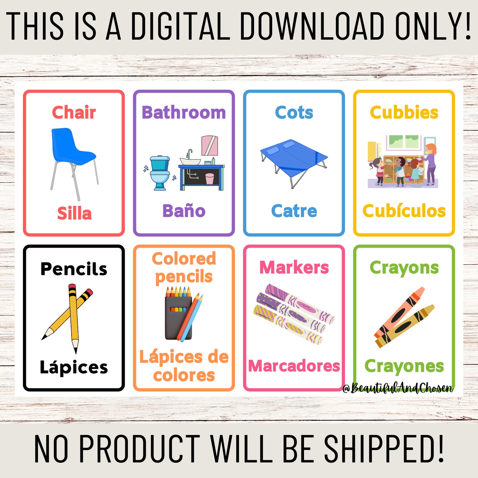 Bilingual Classroom Labels and Rules-spanish and English- Center Labels ...