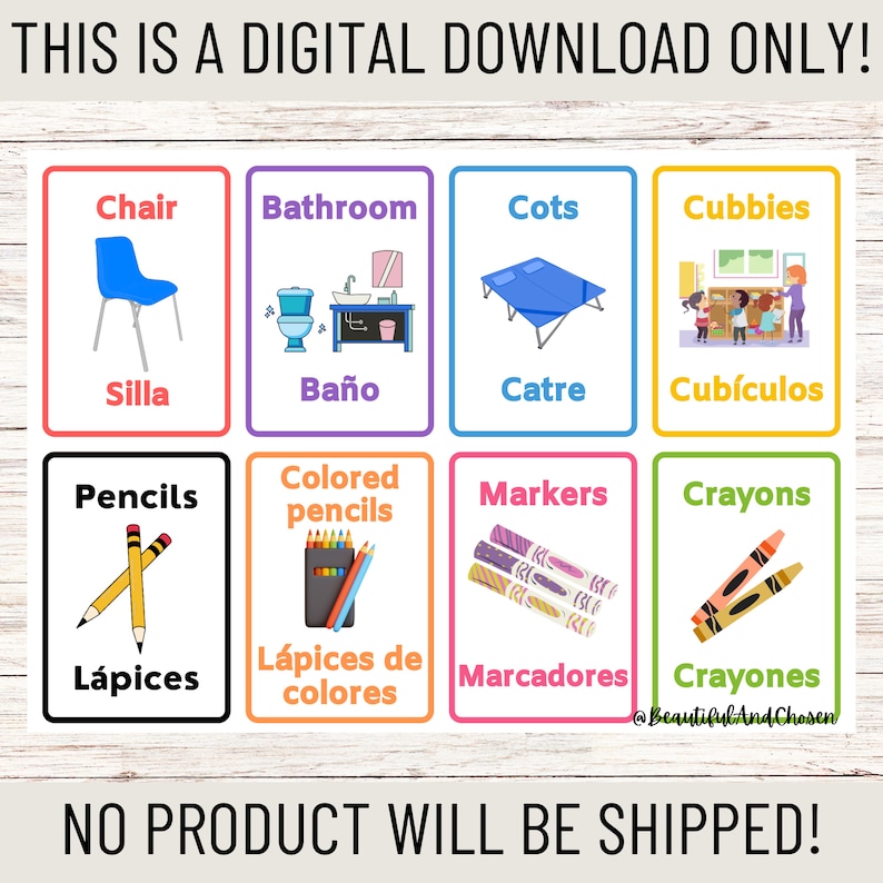 Bilingual Classroom Labels and Rules-spanish and English- Center Labels ...