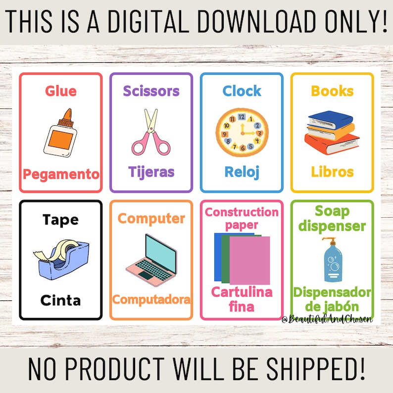 Bilingual Classroom Labels and Rules-spanish and English- Center Labels ...