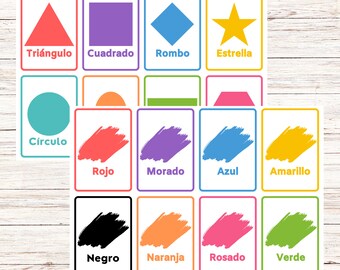 Bilingual Fruits Flashcards in Spanish and English - Etsy