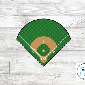 Baseball Softball Diamond Field Cookie Cutter - Etsy