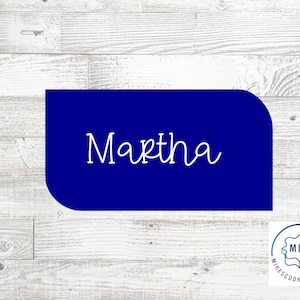 Plaque Cookie Cutter “martha” - Etsy