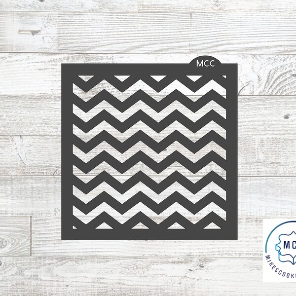 Chevron Stencil - Etsy