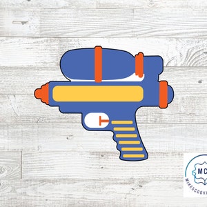 Water Squirt Gun 1 Cookie Cutter - Etsy