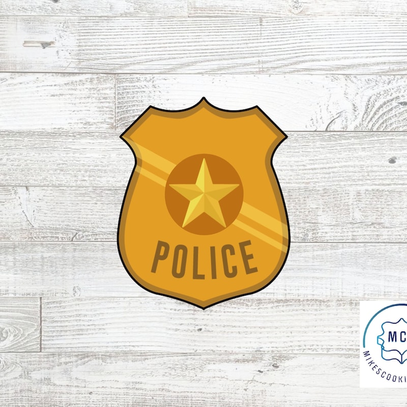 Police Cookies Cutter - Etsy