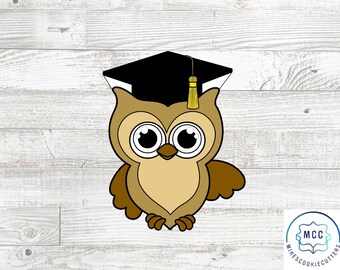 Graduation Cap Owl | Etsy