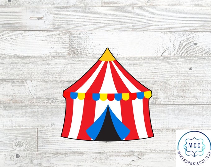 Circus Tent Cookie Cutter - Etsy