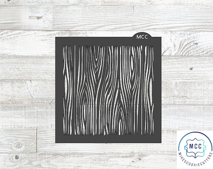 Wood Grain Tile Stencil - Wood Grain Stencil - Floor Stencil ...