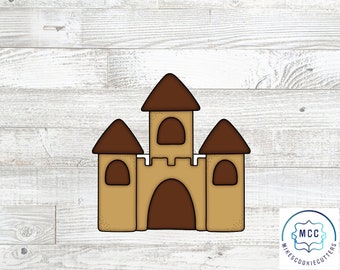 Sand Castle Cookie Cutter - Etsy