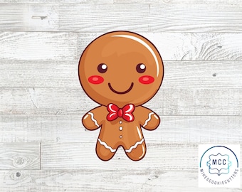 Gingerbread Man Cookie Cutter. Christmas. Santa. Holidays. - Etsy