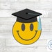 Smiley Face Grad Cookie Cutter - Etsy