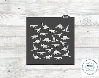 Dinosaur T-rex Head Stencil for Wall Decoration Decor Craft Hobby ...