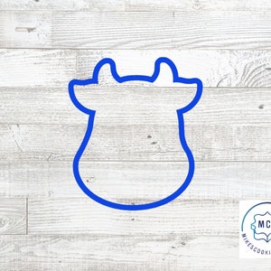 Cow Bull Head Farm Animal Cookie Cutter - Etsy