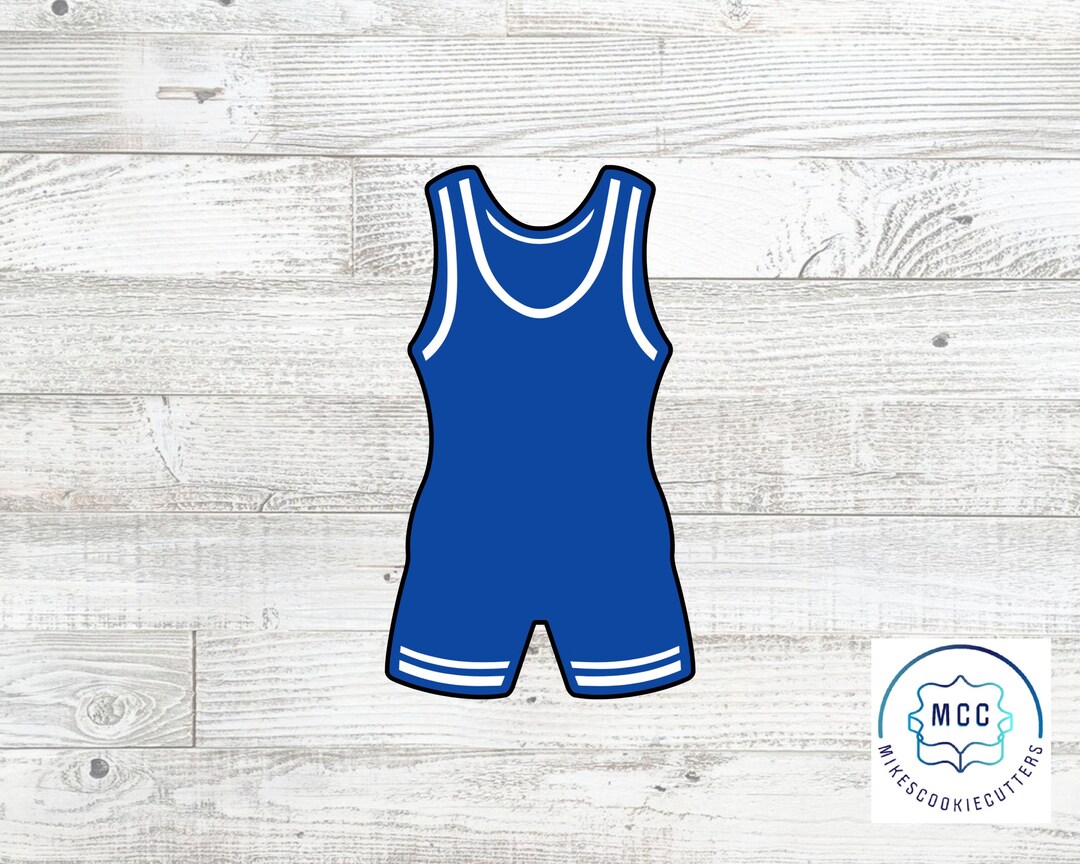 Wrestling Singlet Uniform Cookie Cutter - Etsy