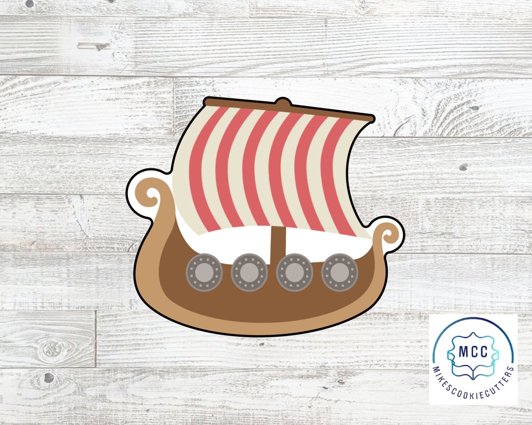 Viking Nordic Ship Cookie Cutter - Etsy
