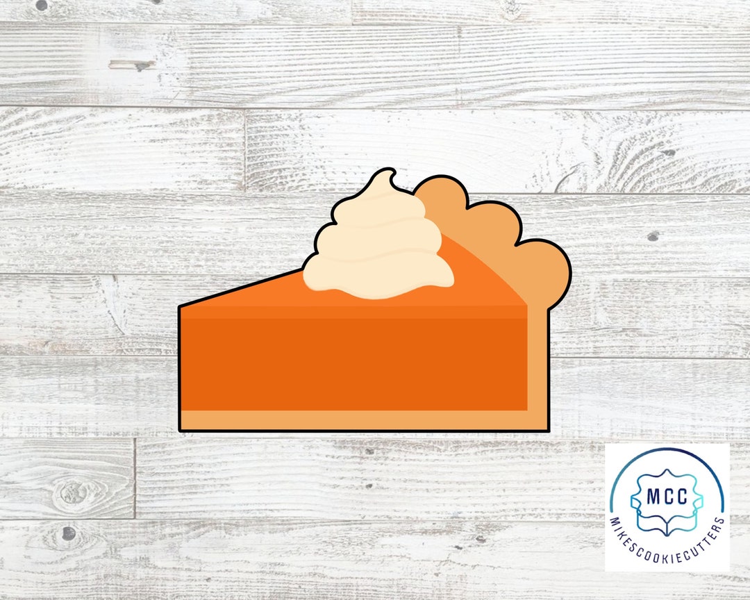 Thanksgiving Pumpkin Pie Slice Cookie Cutter - Etsy UK