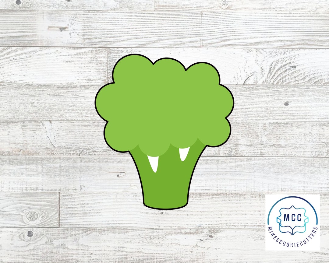 Broccoli Vegetable Cookie Cutter - Etsy