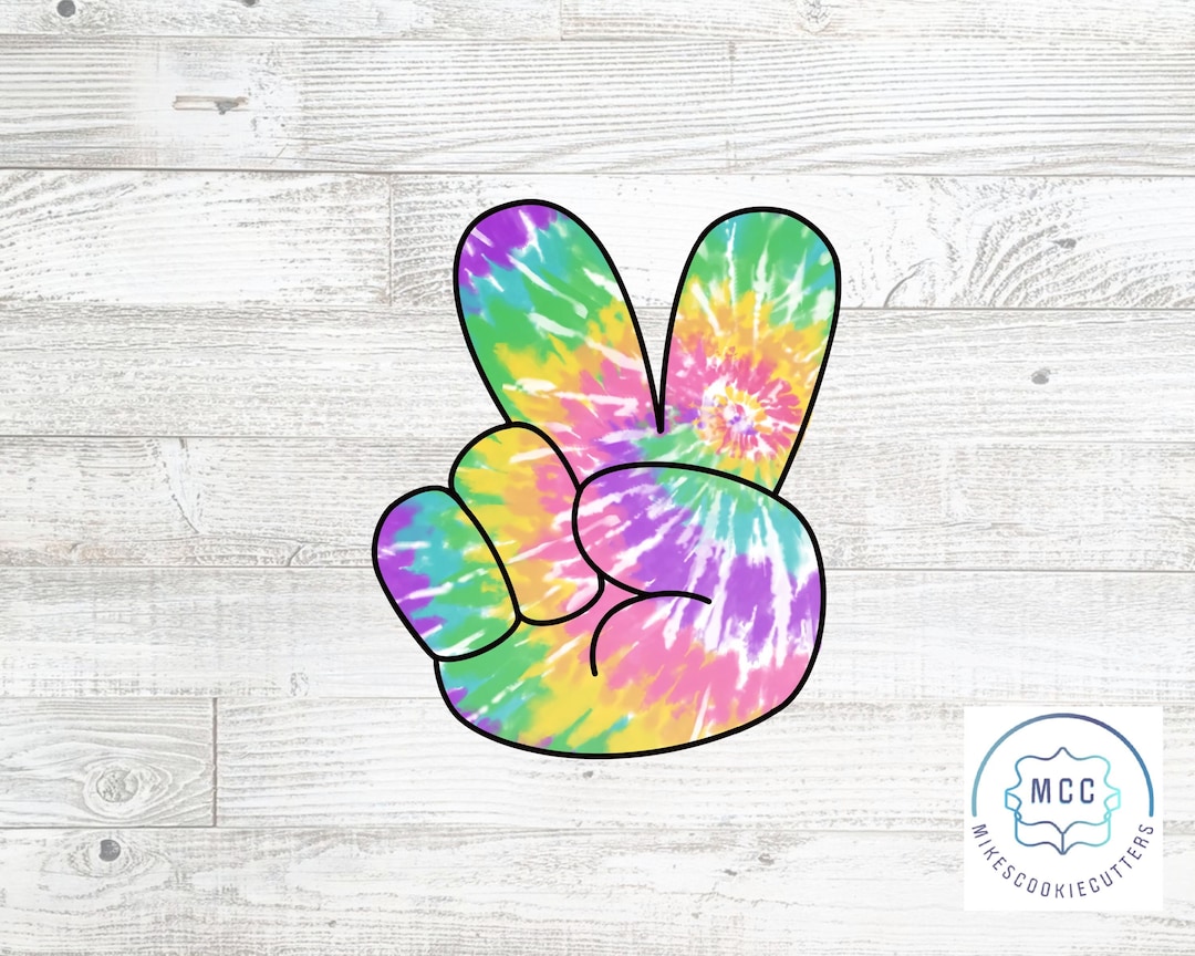 Peace Hand Cookie Cutter - Etsy
