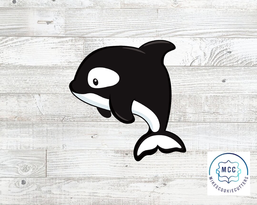 Orca Killer Whale Cookie Cutter - Etsy