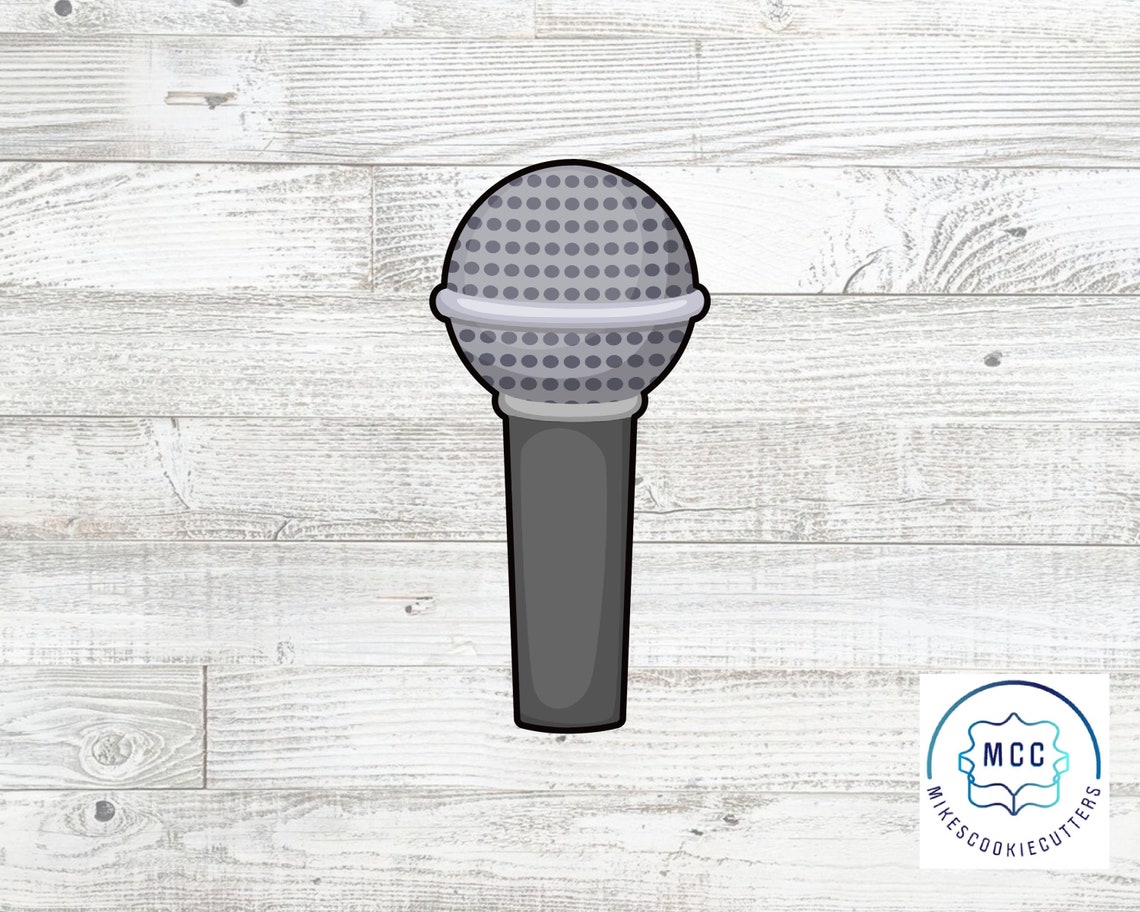 Microphone Cookie Cutter - Etsy