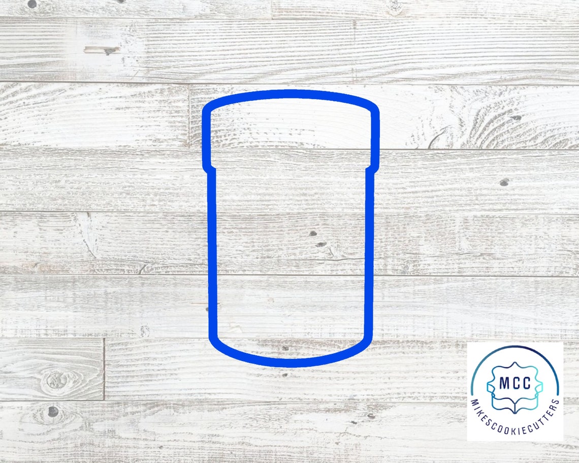 Prescription Rx Bottle Pill Jar Cookie Cutter - Etsy