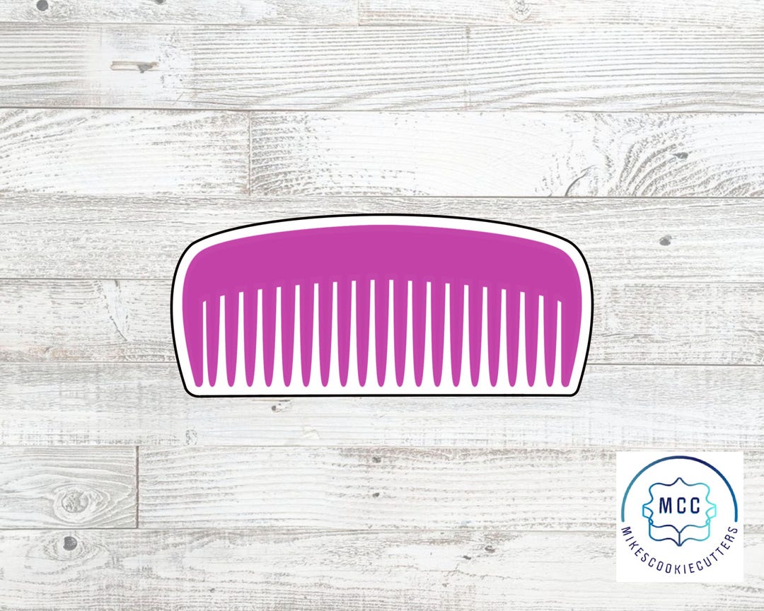 Comb 2 Hair Stylist Cookie Cutter - Etsy